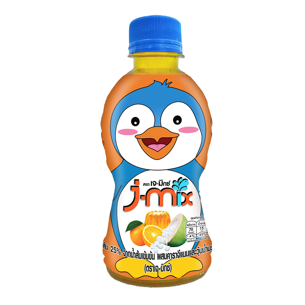 เจมิกซ์ J-Mix เยลลี่ผสมวุ้นมะพร้าว รสส้ม 270 ml – บริษัท เวิลด์ ฟูดส์ ...